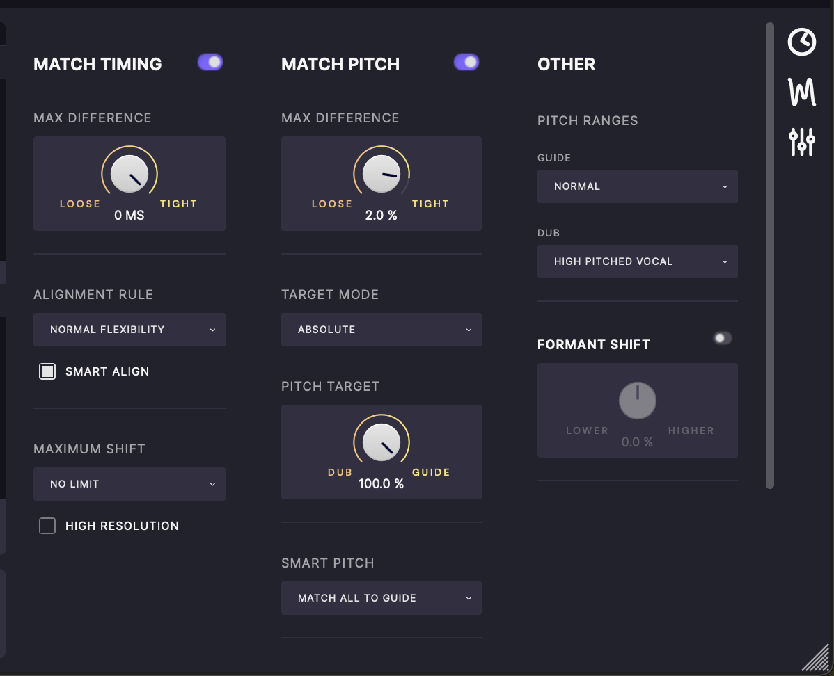 User Interface and Operation